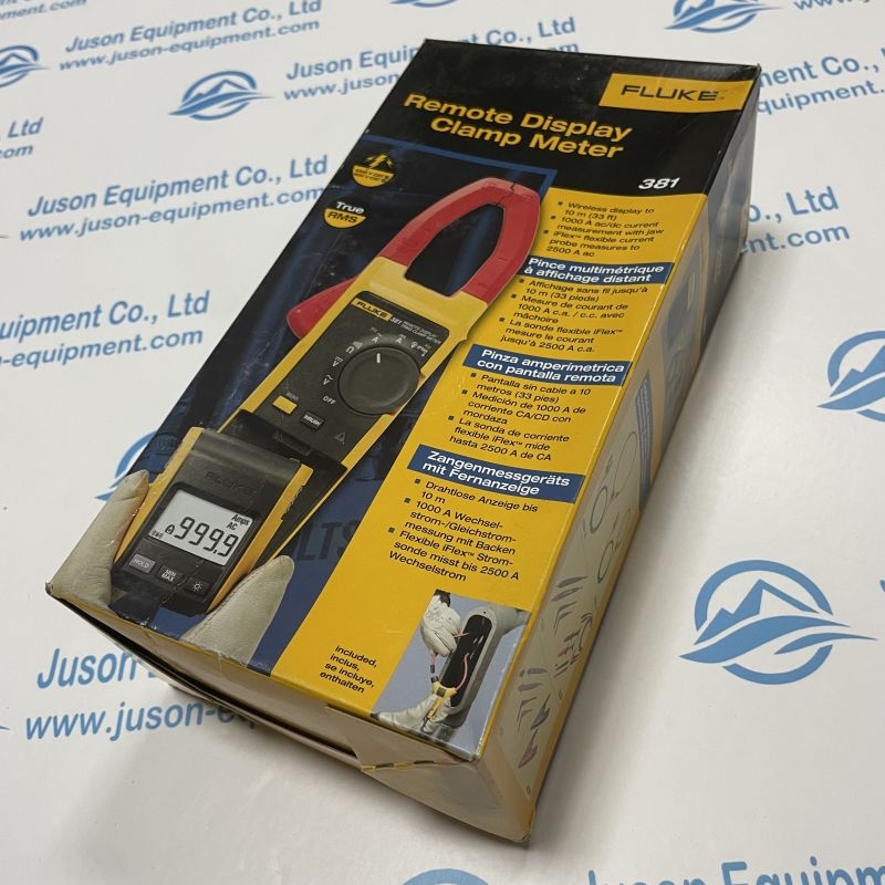 Fluke 381 Remote Display True RMS AC/DC Clamp Meter with iFlex®