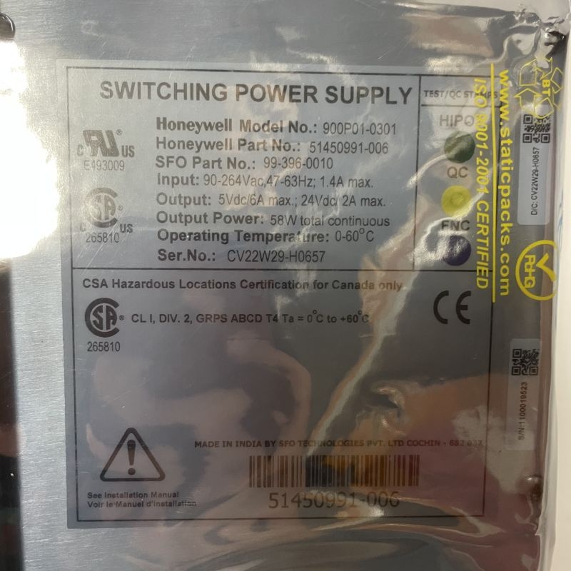 Temperature controller 900P01-0301 Honeywell