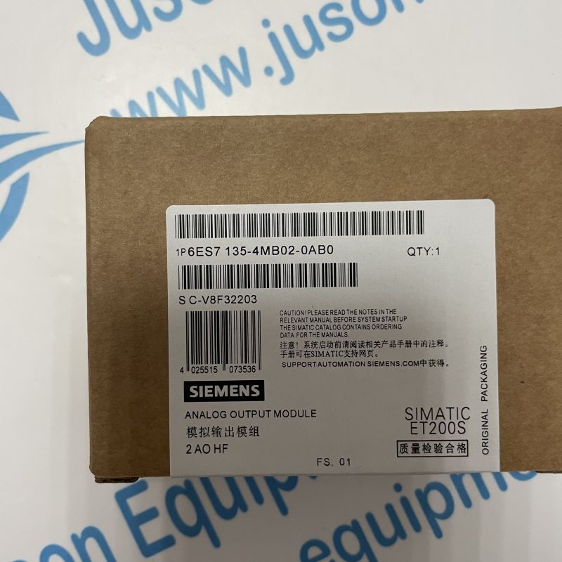 Siemens Analog Output Module 6ES7135-4MB02-0AB0
