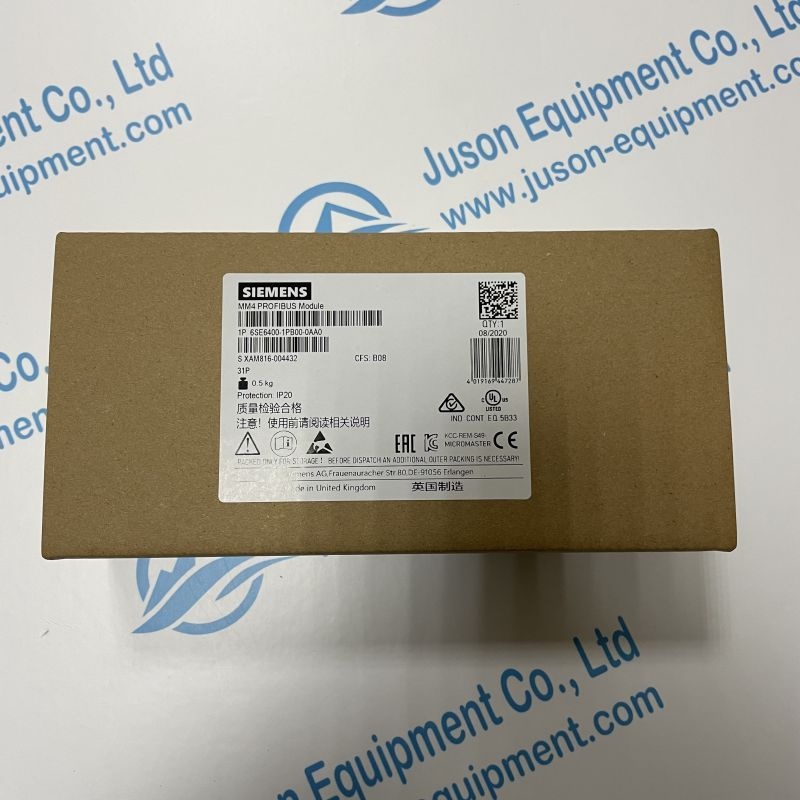 Siemens 6SE6400-1PB00-0AA0 MICROMASTER 4 PROFIBUS module For mechanical ...